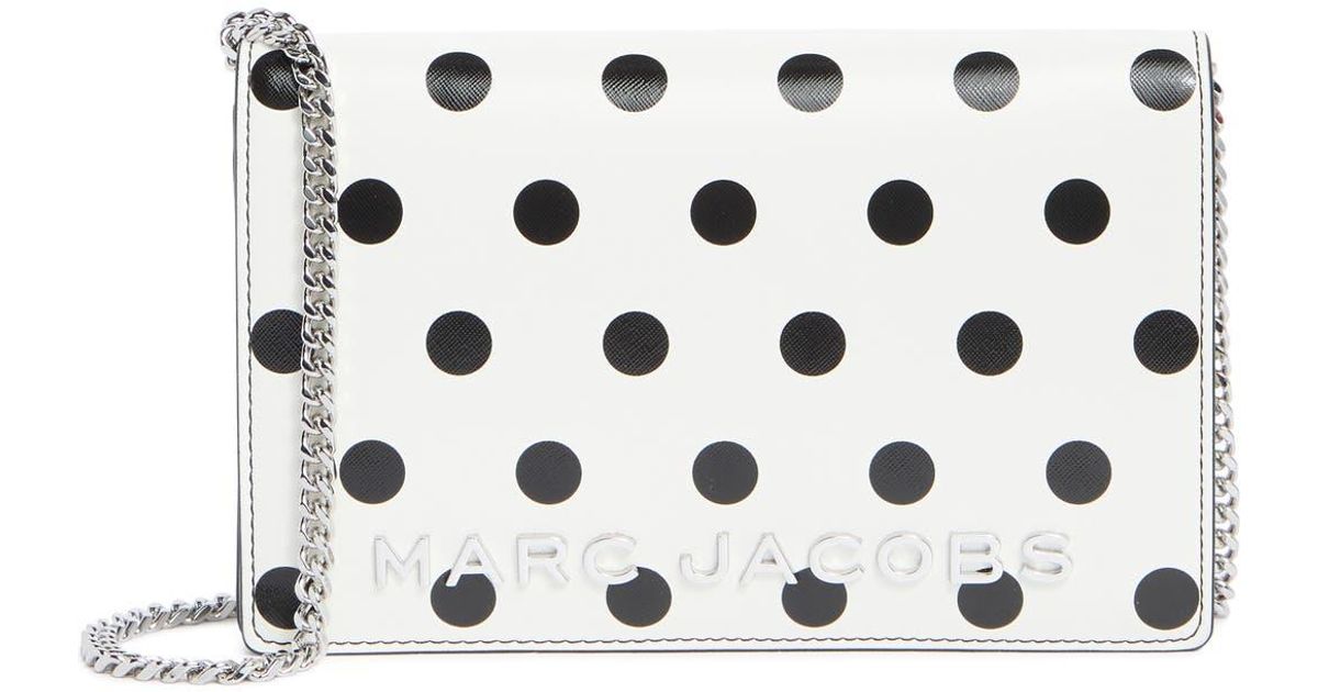 Marc Jacobs Party On A Chain Spots Flap Bag | Lyst