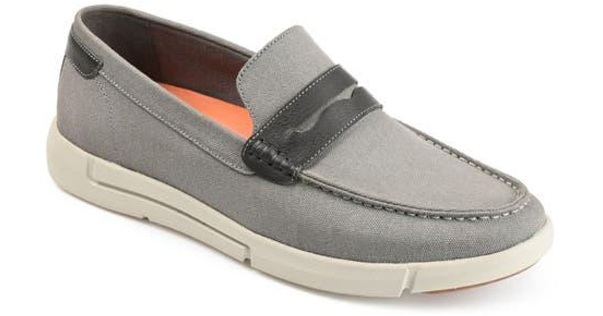 Thomas & Vine Tevin Textile Slip-On Loafer in Gray for Men | Lyst