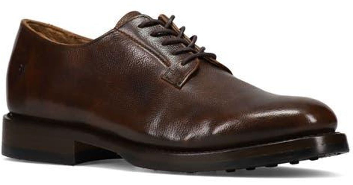 Frye Dylan Plain Toe Oxford in Brown for Men | Lyst