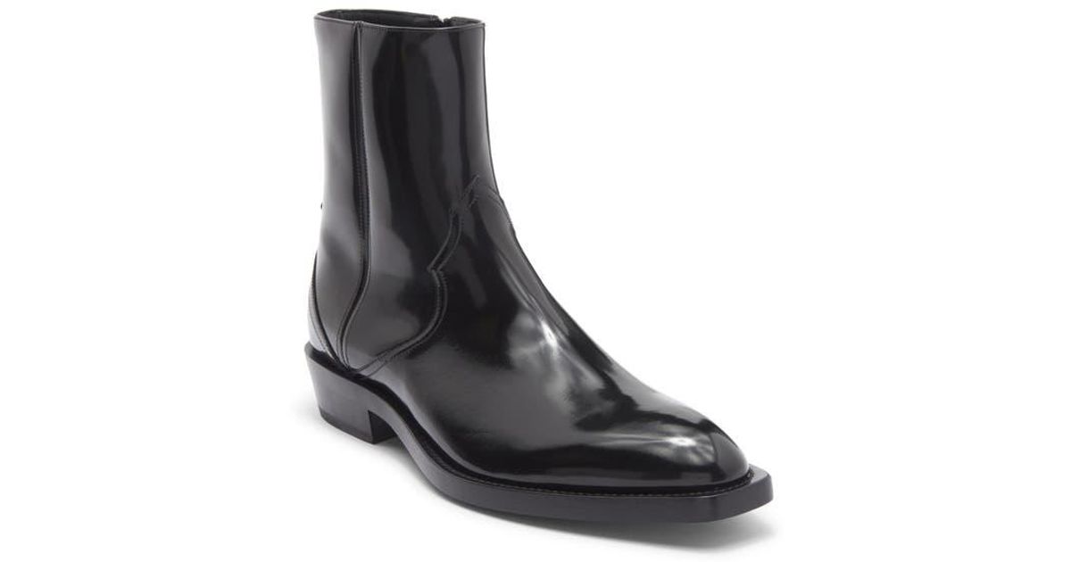 Stuart Weitzman Augustine Boot in Black for Men | Lyst