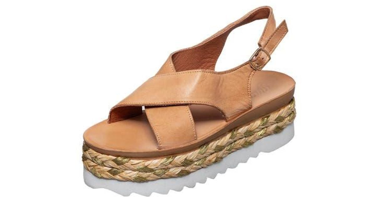 Antelope Abby Platform Sandal in Gray | Lyst