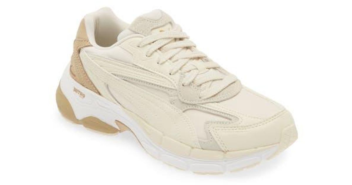 PUMA Teveris Nitro Luxe Sneaker in White | Lyst