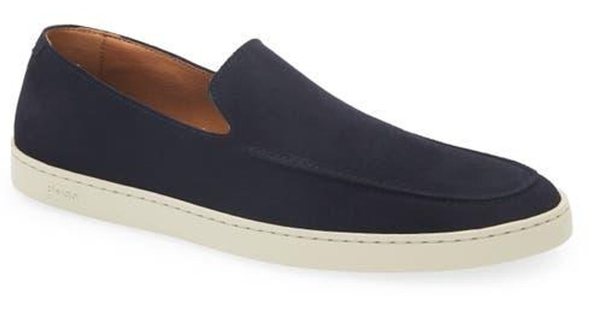 BOSS Devin Slip-On Loafer in Blue for Men | Lyst