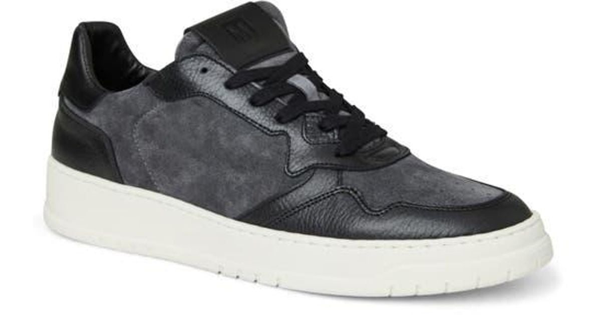 Bruno Magli Henry Low Top Sneaker in Black for Men | Lyst