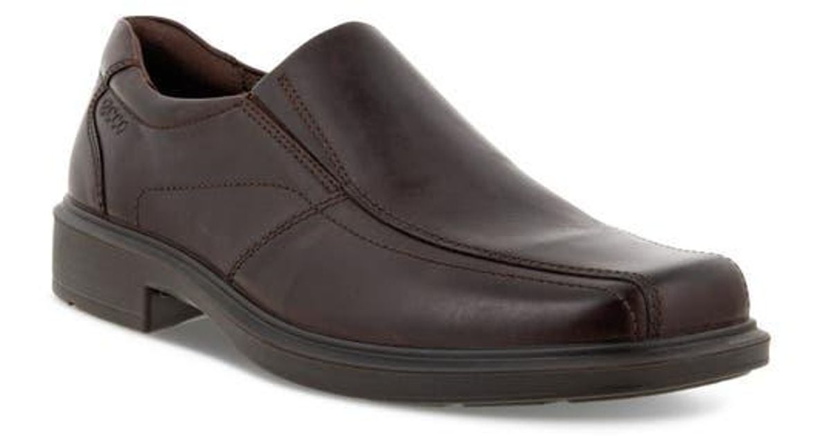 Ecco Helsinki Classic Bike Toe Loafer in Brown for Men | Lyst