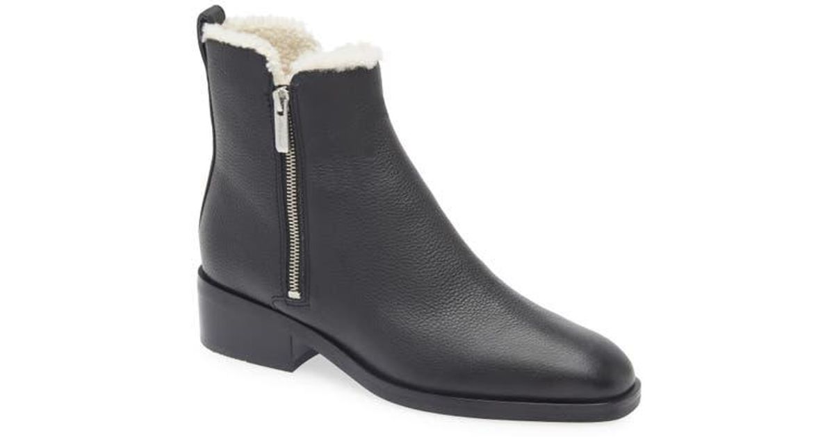 3.1 Phillip Lim Alexa Genuine Shearling Lined Boot in Purple | Lyst