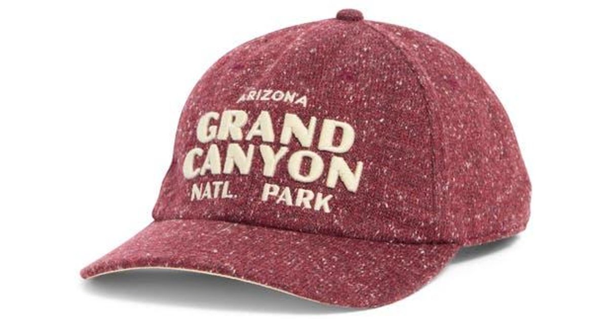 American Needle Canopy Grand Canyon Baseball Cap in Red for Men | Lyst