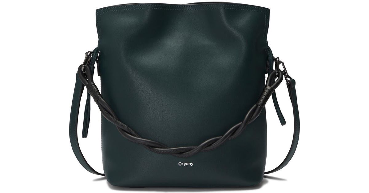 orYANY Madeleine Bucket Bag in Green | Lyst
