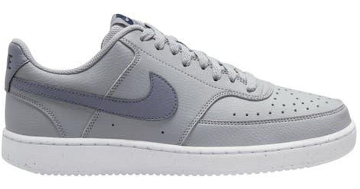 Nike Court Vision Low Sneaker in Gray for Men | Lyst