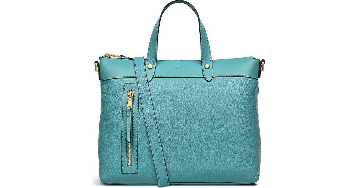 Radley Zippy Medium Tote Bag in Blue | Lyst