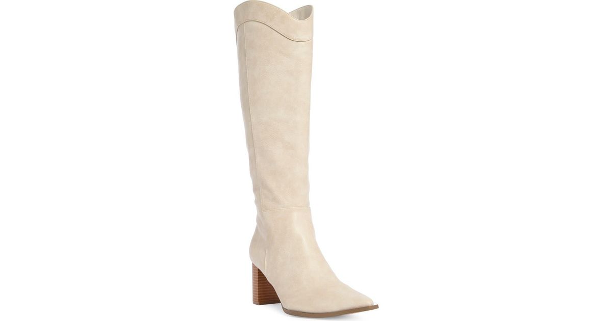 Matisse Bonnye Tall Boot in Natural | Lyst