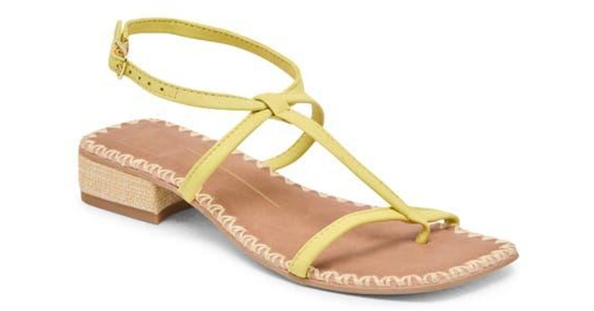 Dolce Vita Bindi Sandal in Natural | Lyst