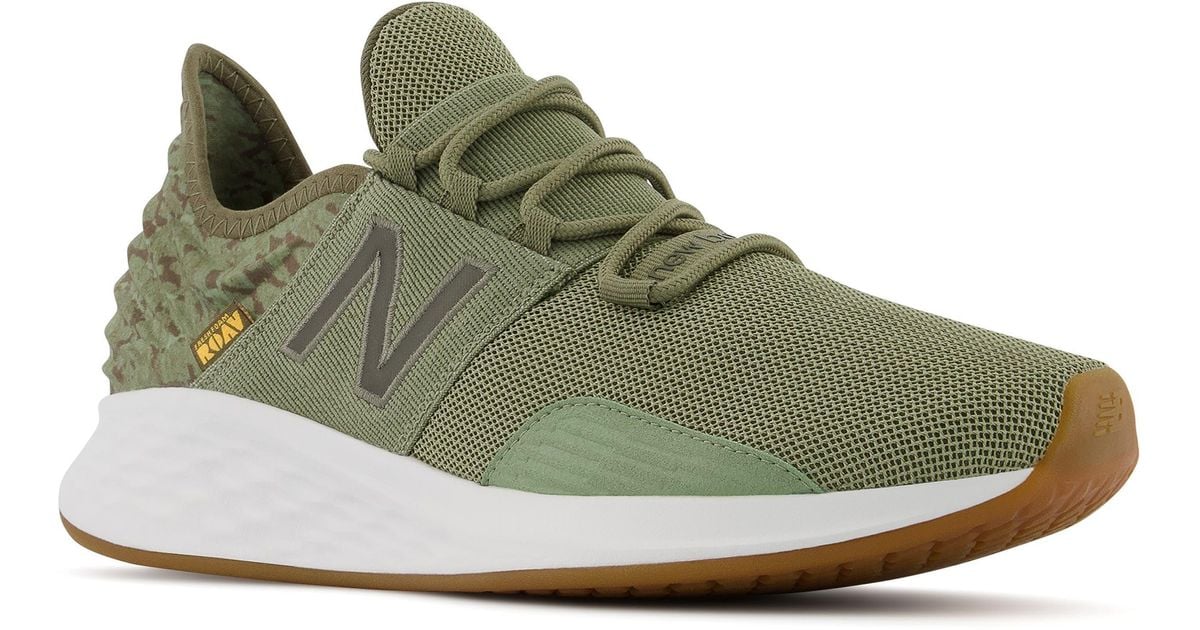 New Balance Fresh Foam Roav Knit Sneaker in Green for Men | Lyst