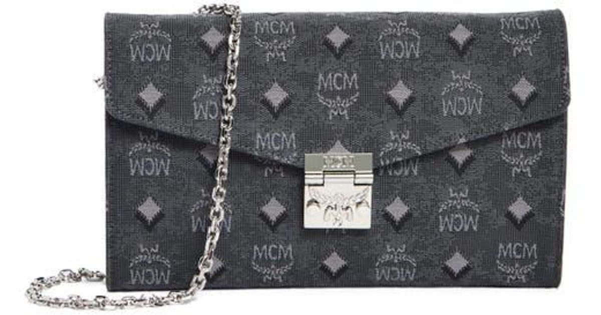 MCM Aren Crossbody Bag in Gray | Lyst