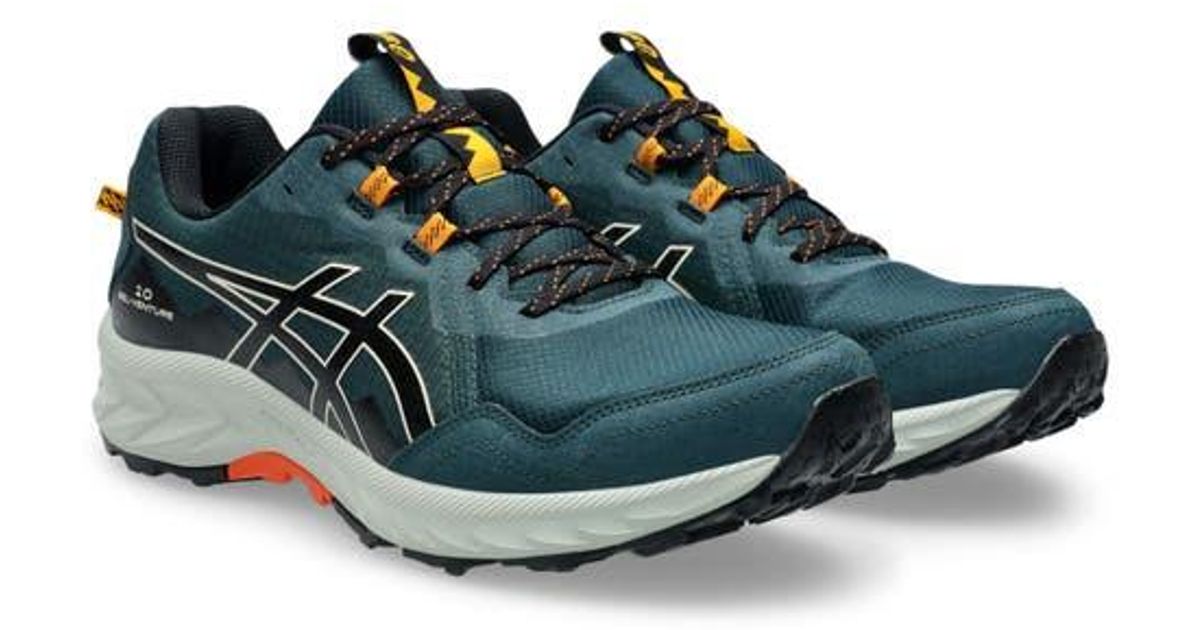 Asics Gel-Venture 10 Trail Running Shoe in Green for Men | Lyst