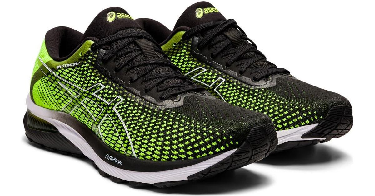 Asics Gel-Stratus 2 Running Shoe in Green for Men | Lyst