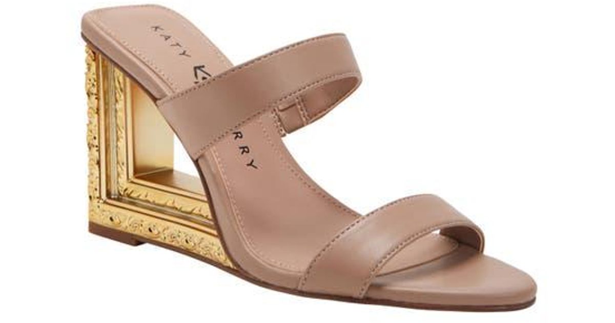 Katy Perry The Framing Slide Sandal in Pink | Lyst