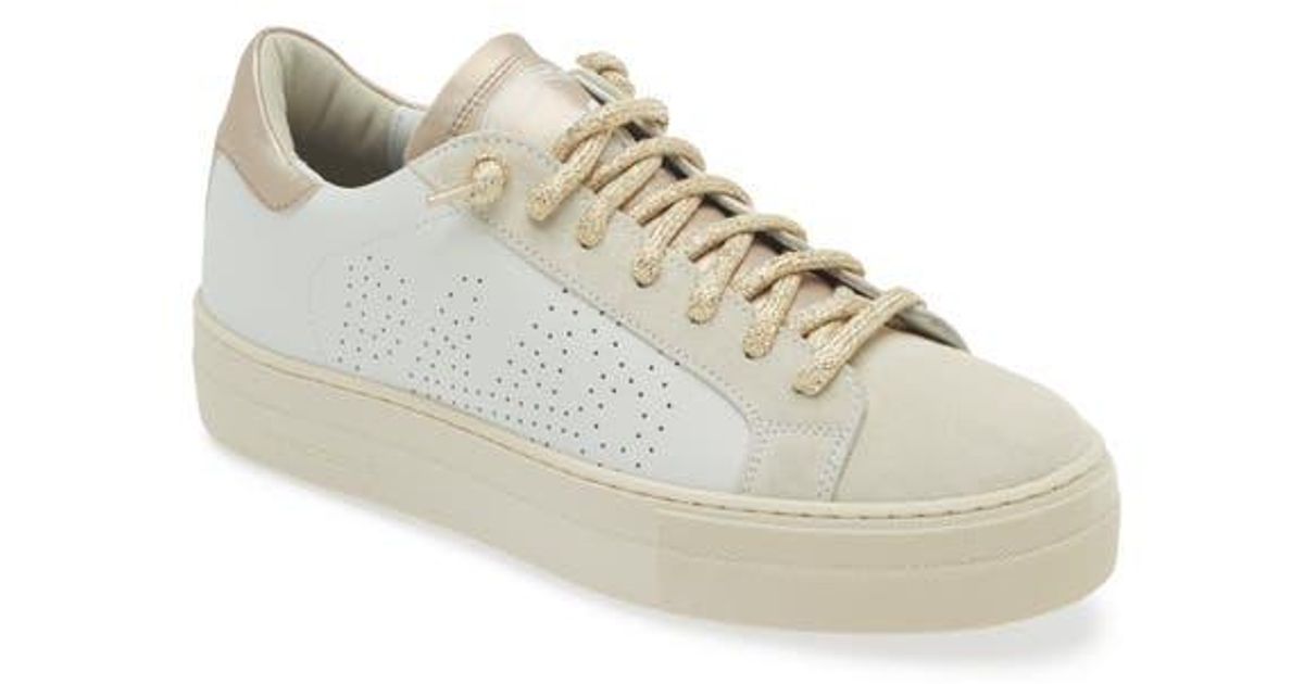 P448 Thea Platform Sneaker in White | Lyst