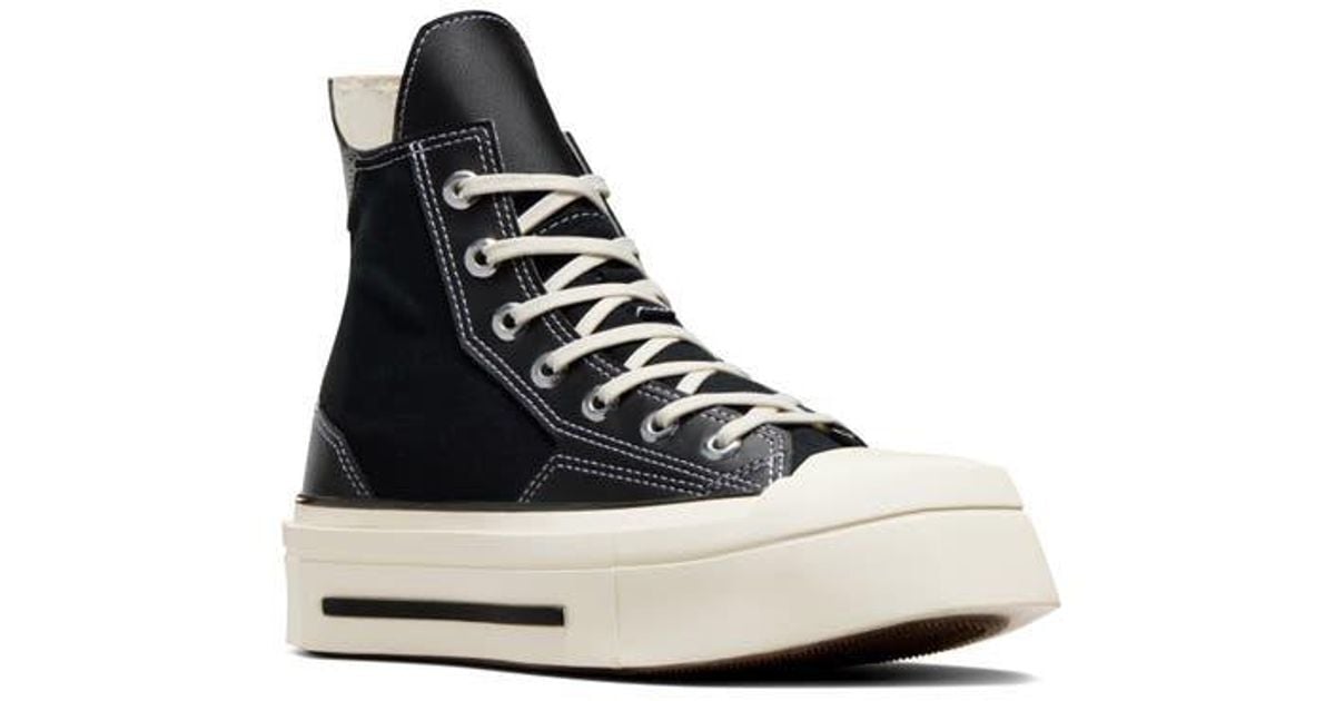 Converse Gender Inclusive Chuck 70 De Luxe Square Toe Platform High Top ...
