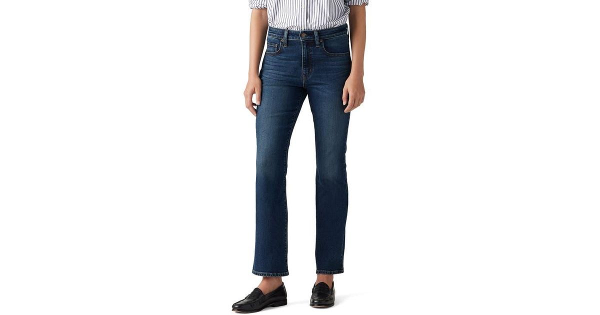 Levi's 725 Kick Bootcut Jeans in Blue | Lyst