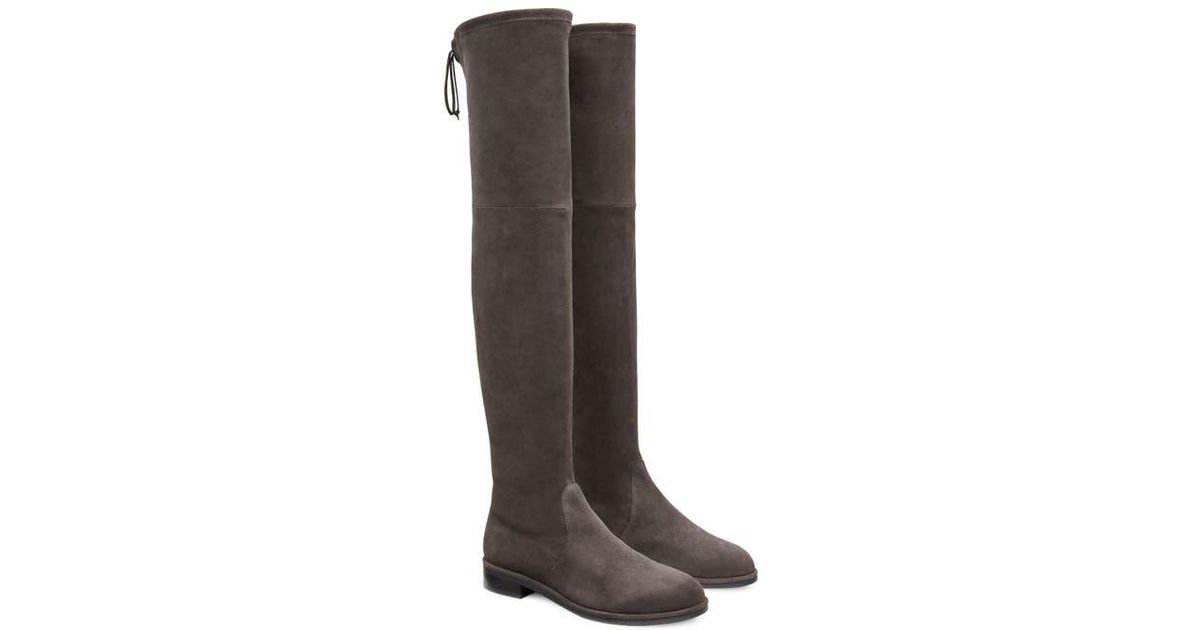Stuart Weitzman Lowland Bold Boot in Brown | Lyst