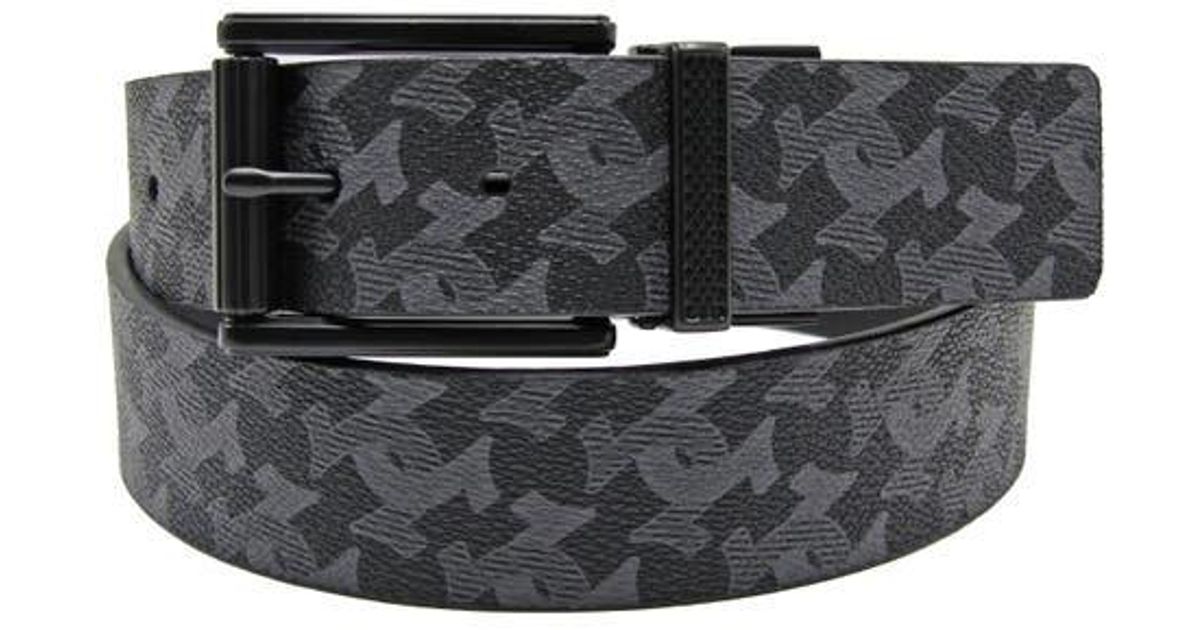 TRUE RELIGION Braun Reversible Belt in Black for Men | Lyst