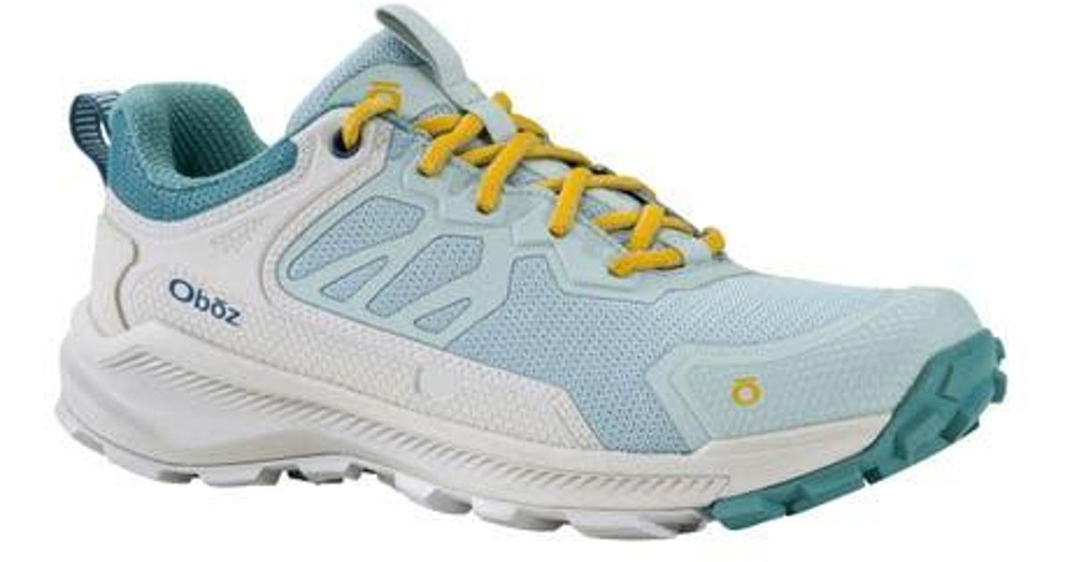 Obōz Katabatic Low Hiking Sneaker in Blue | Lyst