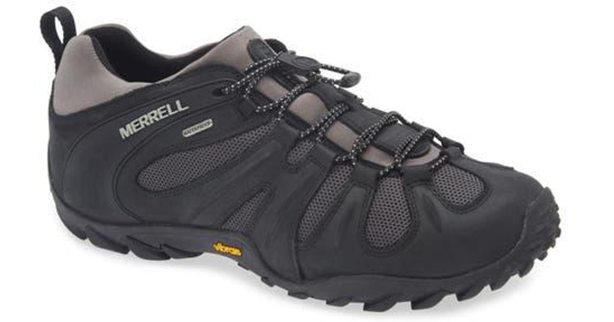 Merrell Cham 8 Stretch Tactical Hiking Shoe in Gray for Men | Lyst