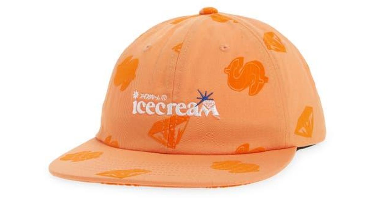 ICECREAM Ice Cream Syrup Polo Hat in Orange for Men | Lyst