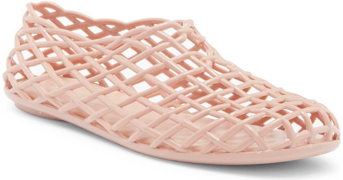Jeffrey Campbell Mimz Caged Slip-On in Pink | Lyst