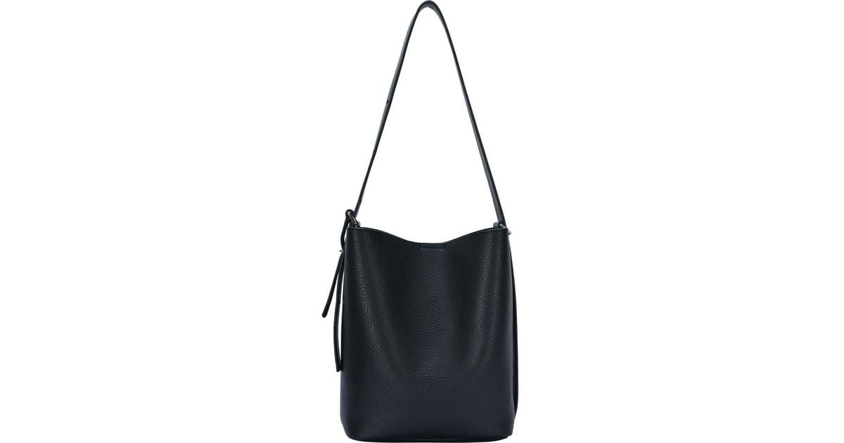 Rachel Zoe Faux Leather Hobo Bag in Black | Lyst