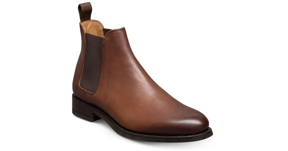 Allen Edmonds Driggs Chelsea Boot in Brown for Men | Lyst
