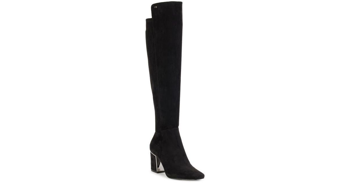 DKNY Cilli Over-The-Knee Boot in Black | Lyst