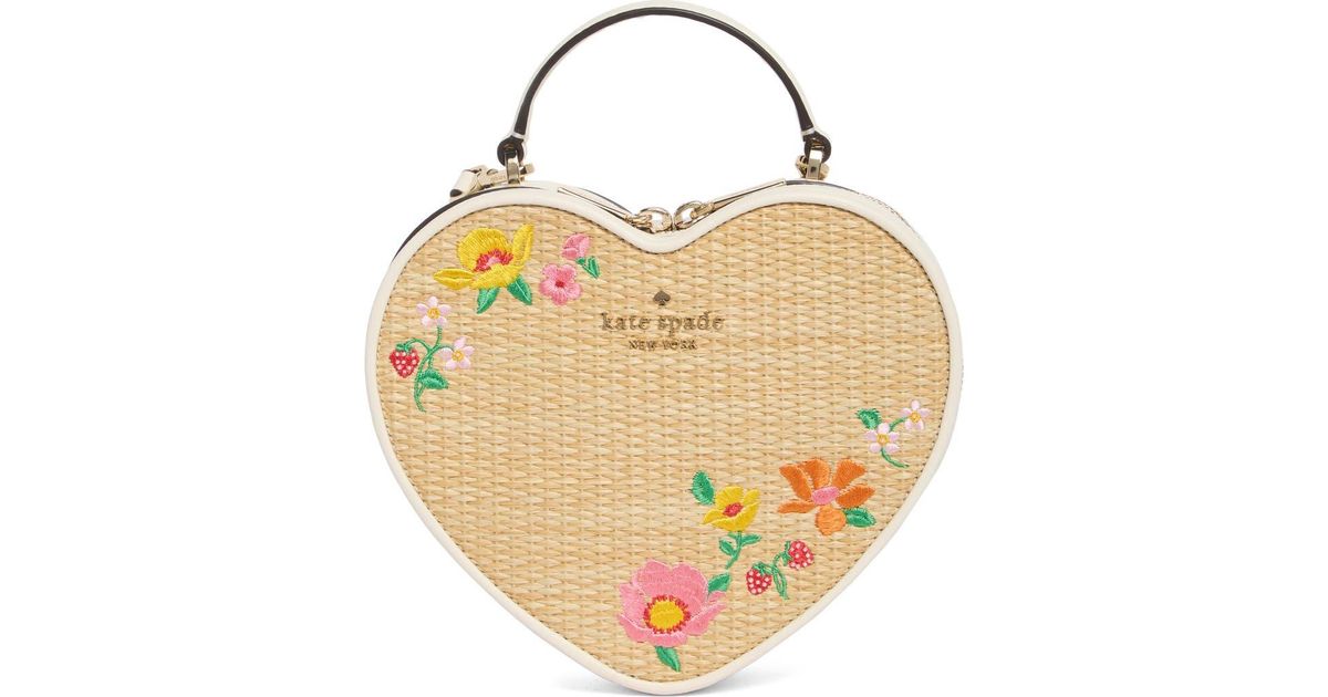 Kate Spade Other Love Shack Floral Embroidered Crossbody Bag in Yellow ...