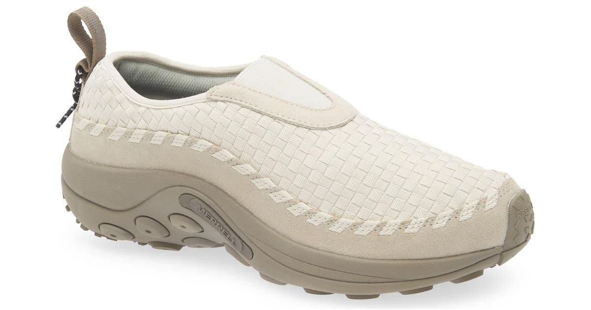 Merrell Jungle Moc Slip-On Sneaker in White for Men | Lyst