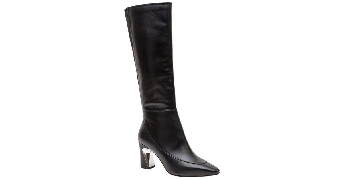 Linea Paolo Jaime Tall Boot in Black | Lyst