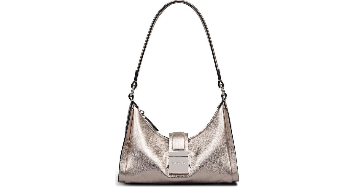 Radley Sloane Metallic Leather Shoulder Bag | Lyst