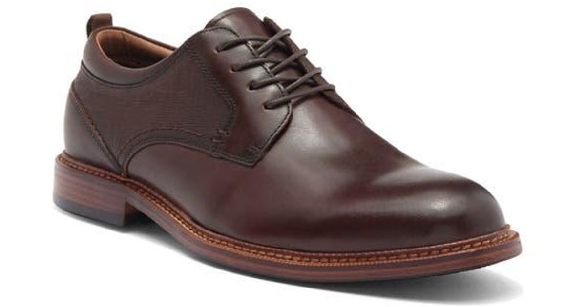 Steve Madden Espen Plain Toe Derby in Brown for Men | Lyst