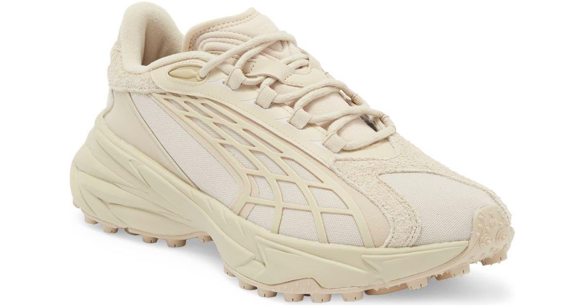 PUMA Spirex Premium Sneaker in Natural for Men | Lyst