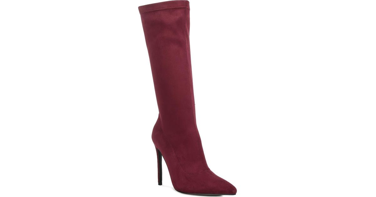 LONDON RAG Playdate Boot in Red | Lyst