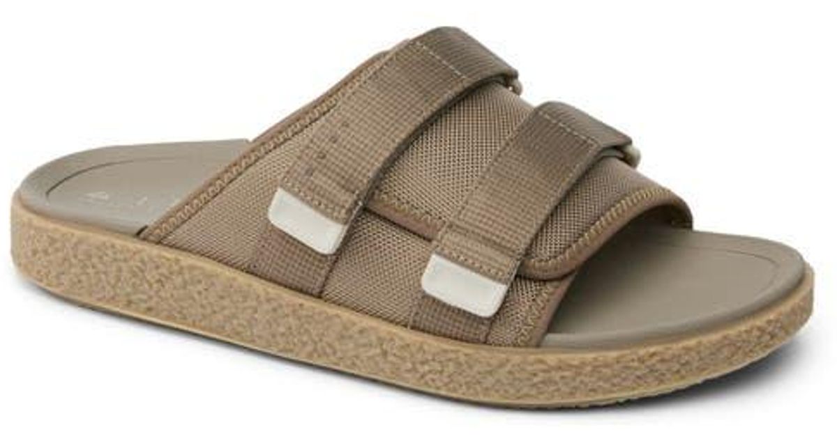 Reef Montauk Slide Sandal in Brown for Men | Lyst