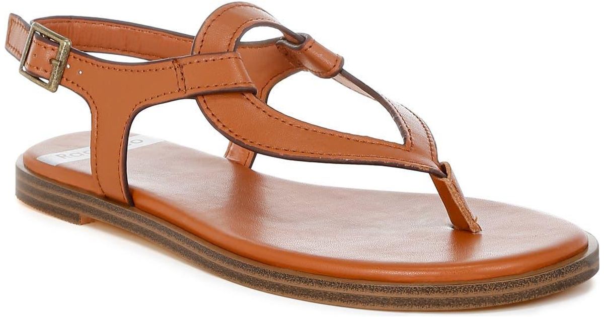Rag & Co Torad Slingback Sandal in Brown | Lyst