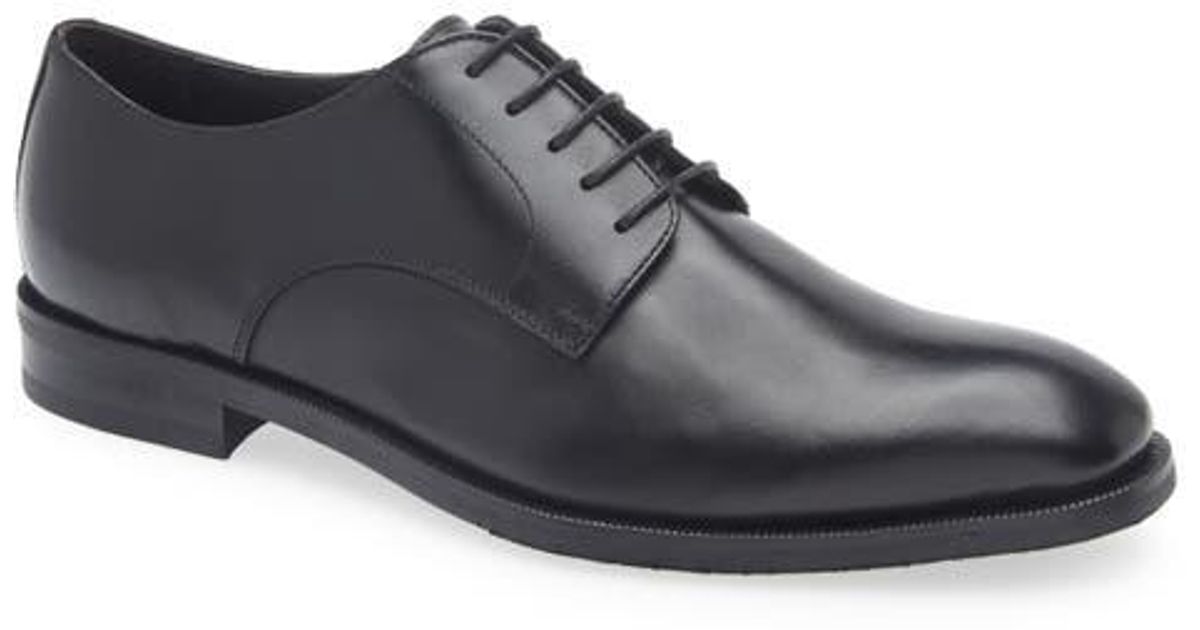To Boot New York Bellevue Plain Toe Derby in Gray for Men | Lyst