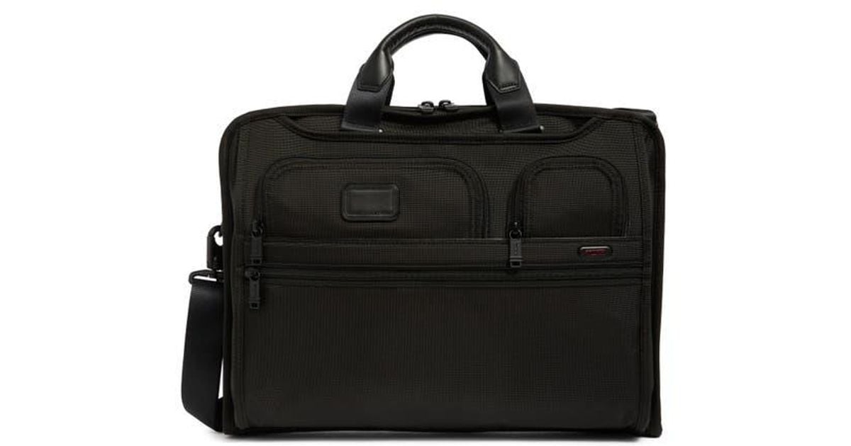 Tumi Compact Dfo Gen 4.3 Core Laptop Briefcase in Black | Lyst
