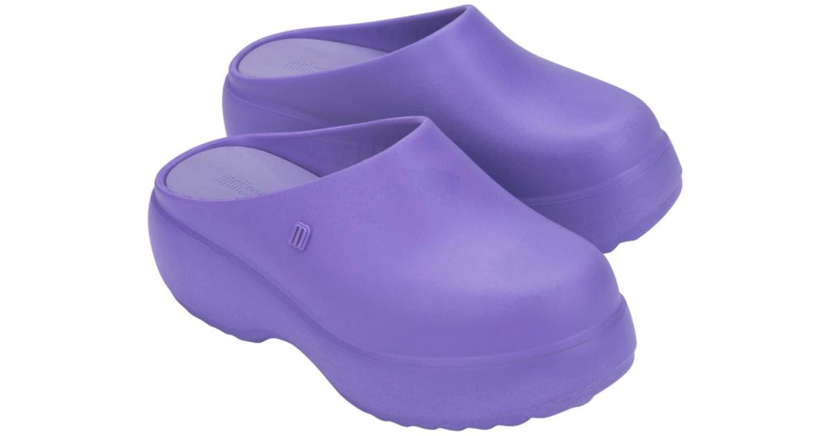 Melissa Free Platform Clog in Purple | Lyst