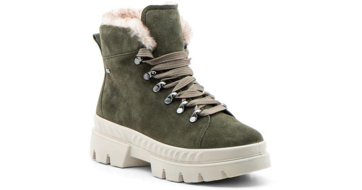 Ara Montana Gore-Tex Waterproof Faux Fur Lined Boot | Lyst