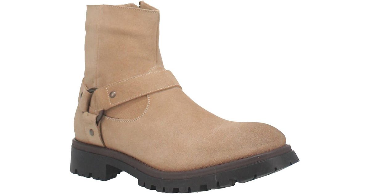Dingo Road Trip Harness Short Boot in Brown for Men | Lyst