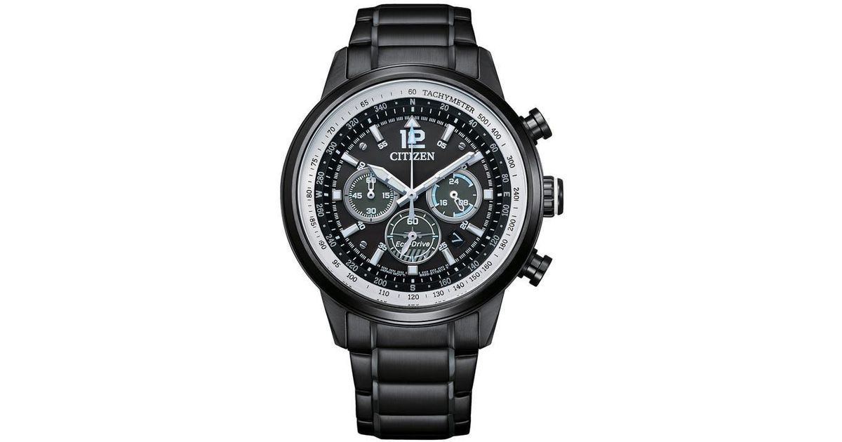 Citizen Avion Weekender Chronograph Bracelet Watch, 44Mm in Black for ...