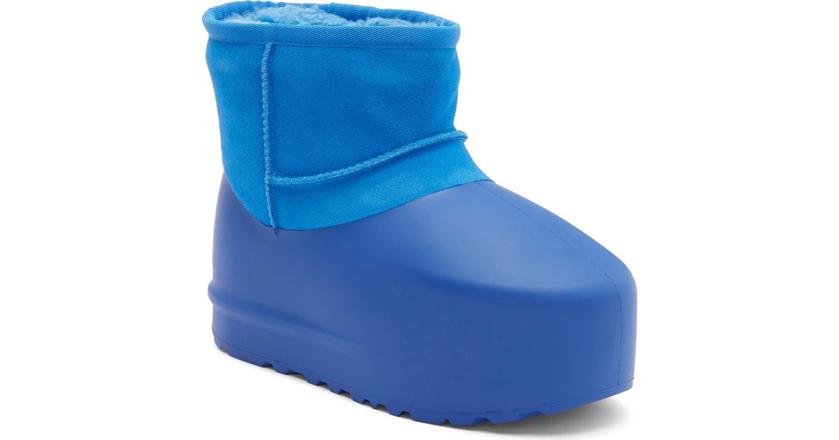 UGG Gender Inclusive Classic Mini Pumped Molded Uggplush Boot in Blue ...