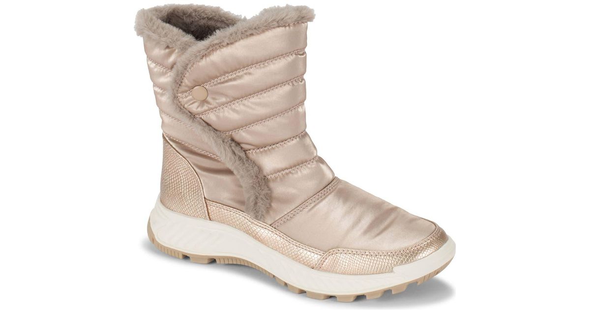 BareTraps Magic Water Resistant Faux Fur Lined Boot in Brown | Lyst